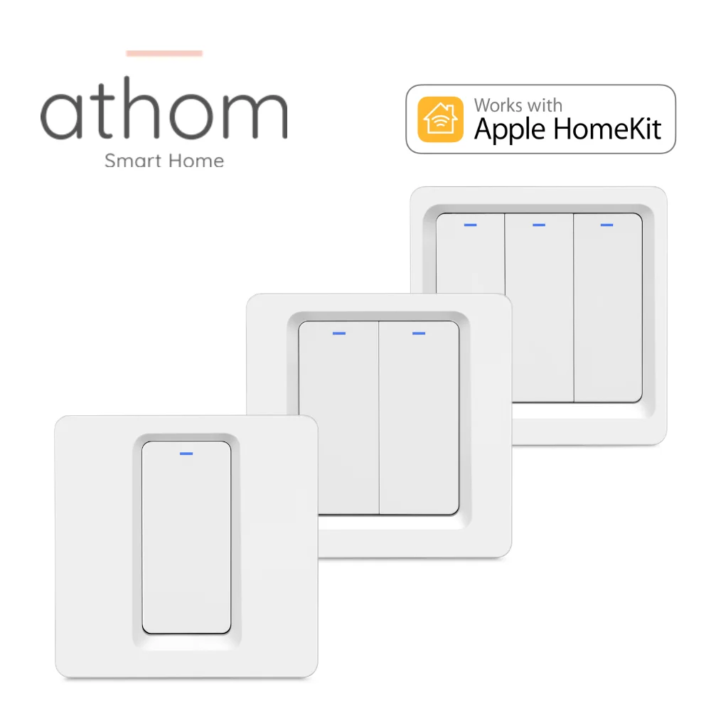 Homekit Smart Switch Apple Home Gang WiFi Switch Alexa, 56% OFF
