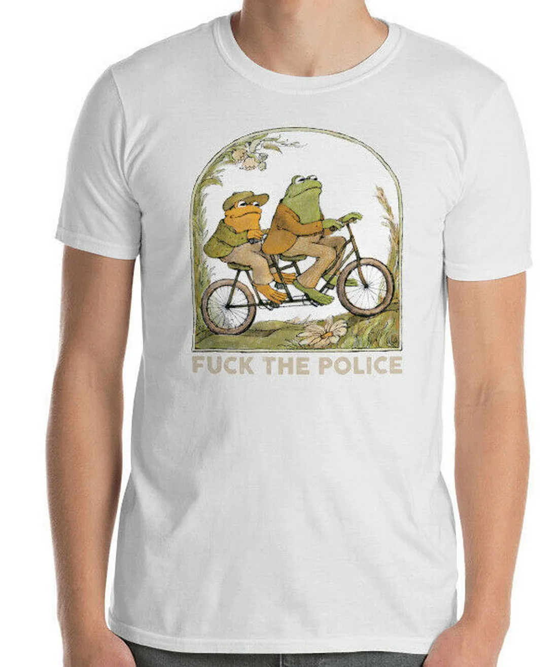 Frog And Toad Fk The Police Tops Tee T Shirt Fk The Police T Shirt ...