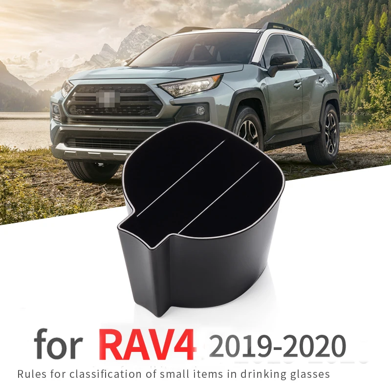 Per-Toyota-RAV4-2019-2020-2021-XA50-RAV-4-50-portabicchieri-scatola-di ...