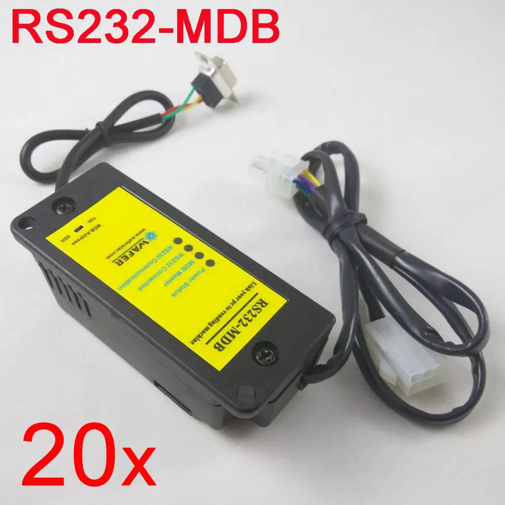 20 pcs RS232 MDB adapter as cashless payment device together with bill ...