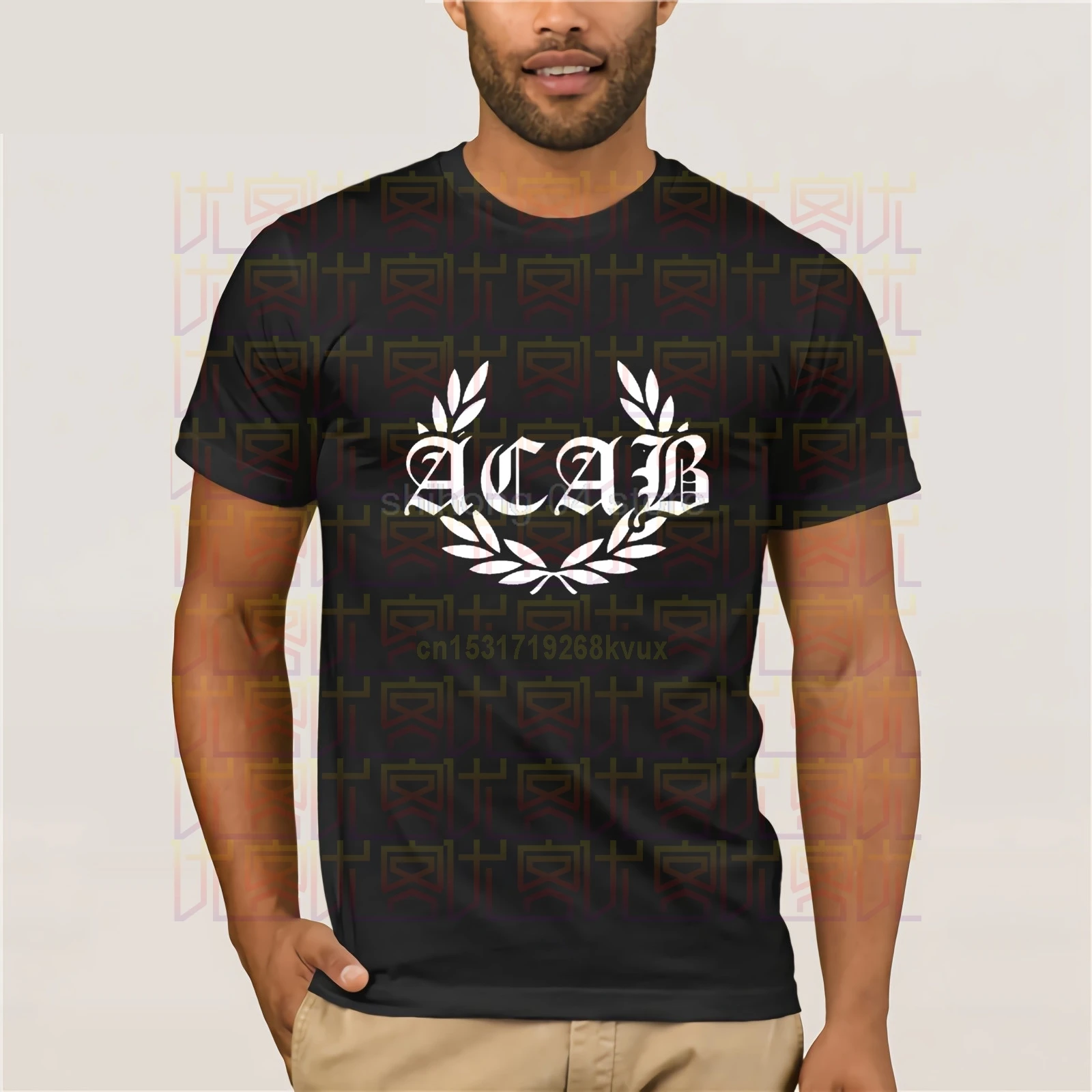 Acab T Shirt A C A B Football Acab Soccer t shirt Men Print Tee Shirt ...