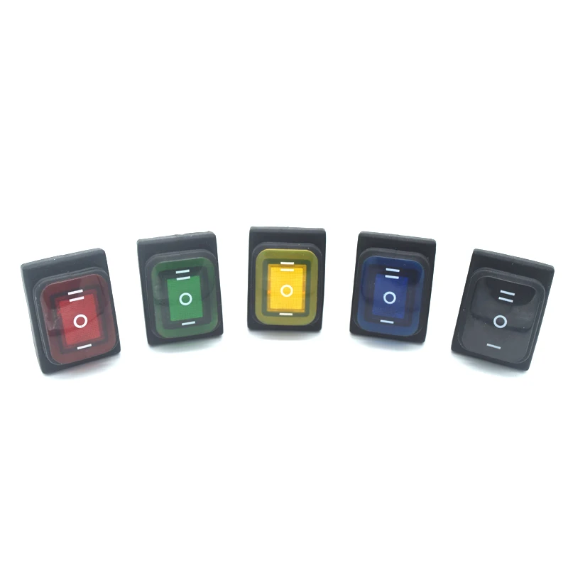 6Pin-Sealed-Waterproof-Dust-proof-Auto-Boat-Marine-Rocker-Switch-With ...