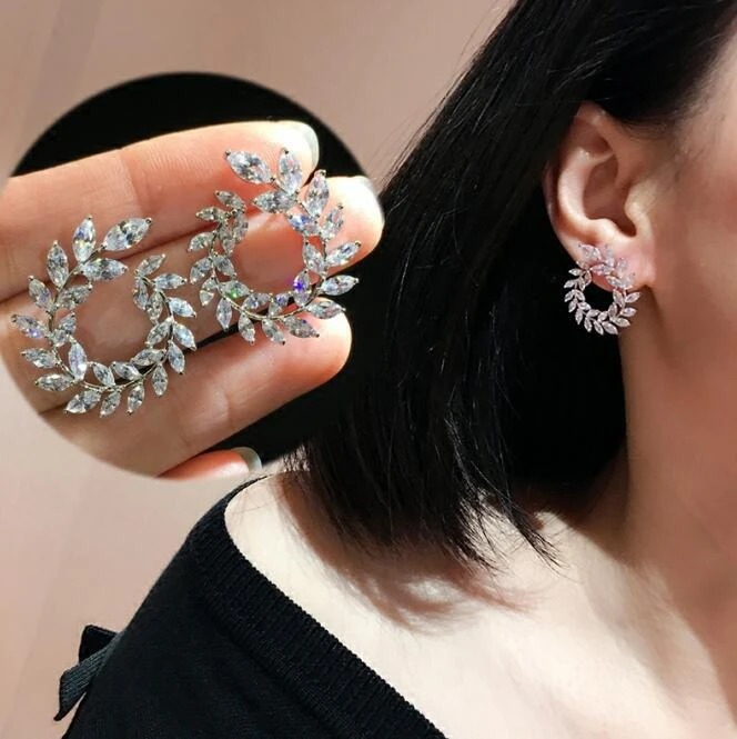 Big Diamond Earrings