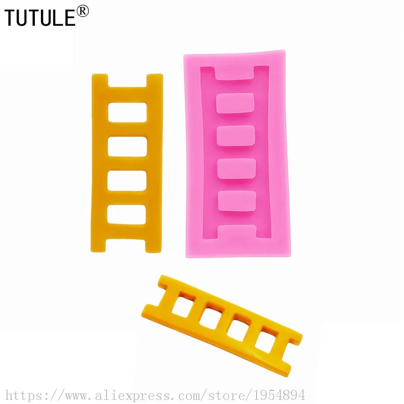 Ladder silicone mould, Ladder mold, chocolate mold, fondant mold ...