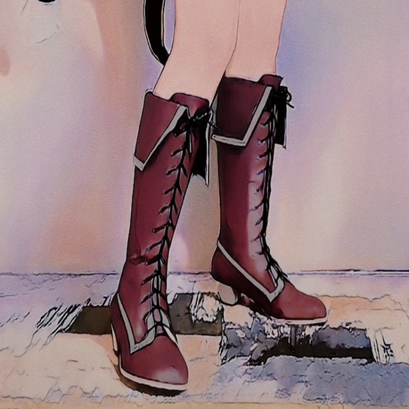 How To Draw Anime Girl Boots