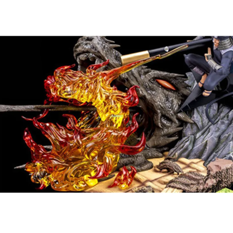 15" NARUTO Statue The Fire Nation Bust Sarutobi Hiruzen Full-Length ...