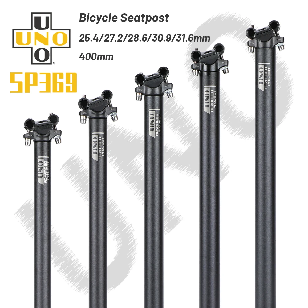 Uno Bicycle Seatpost Mountain Road Bike Seat Post Aluminum Alloy Bike ...
