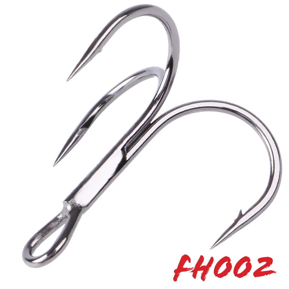 FTK-10-20pcs-pack-Round-Treble-Hook-Japan-High-Carbon-Steel-Fishing ...