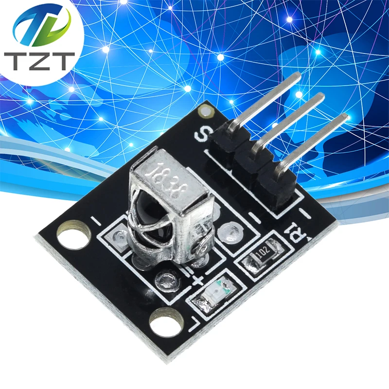 3pin-KY-022-TL1838-VS1838B-1838-Universal-IR-Infrared-Sensor-Receiver ...