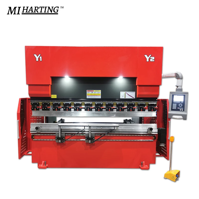 WE67K-80T/2500 4+1Axis Sheet Metal Bending Machine With DA52S Controller