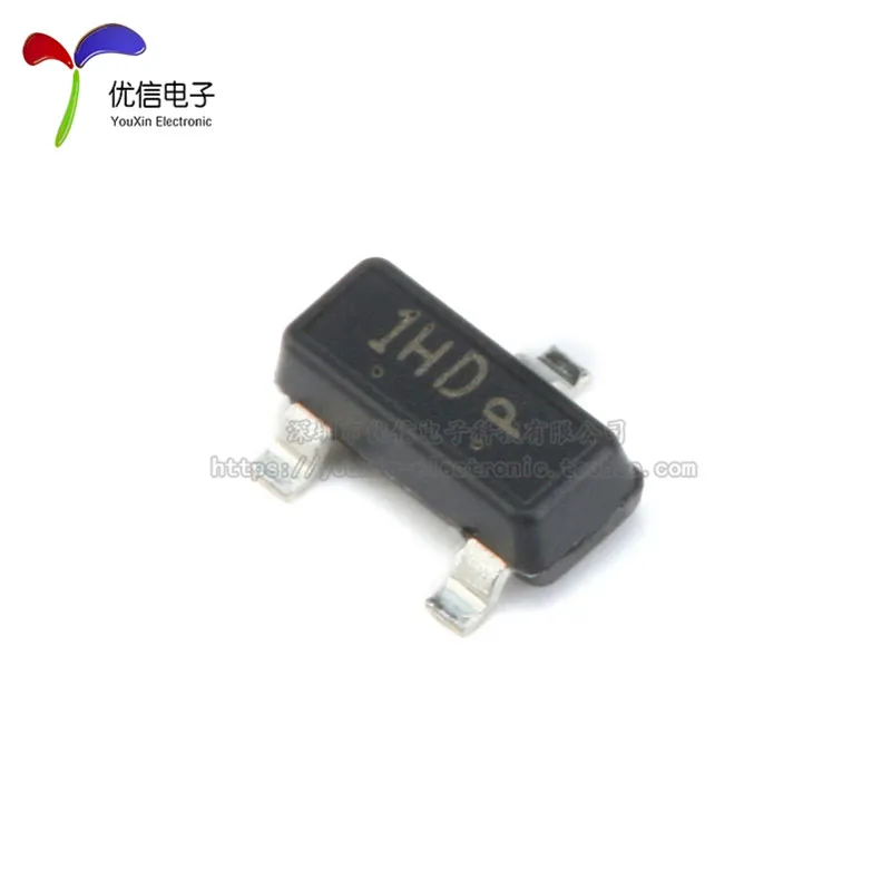 50 Buah SMD N Channel MOSFET IC Transistor SOT-23, 44% OFF