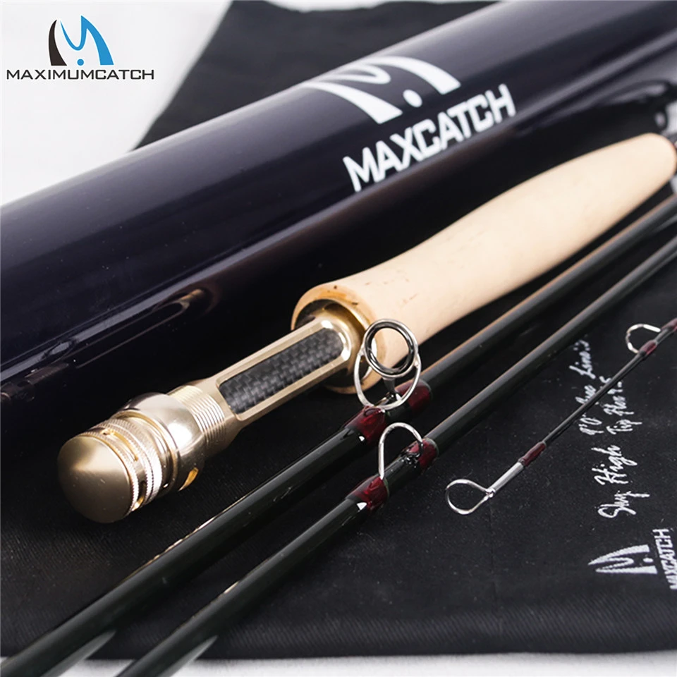 Maximumcatch Skyhigh 6 10ft 2 8wt Fly Fishing Rod Graphite IM12 Toray ...