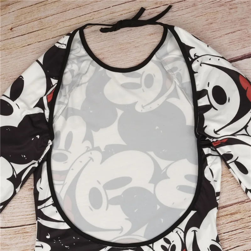 minnie mickey Cartoon Backless Open Back Women party Dress Female ...