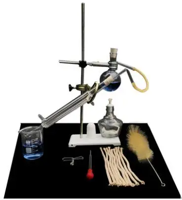 Home DIY Small Distillation Device Kit Chemical Experiment Equipment ...