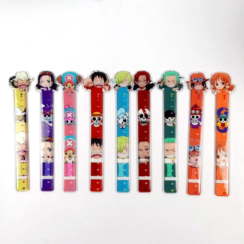 One Piece Luffy Zoro Chopper Rulers School Supplies | One piece ...