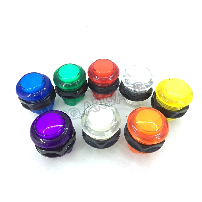 Botones iluminados para máquina Arcade, 100 unidades/lote, 5V, luz Led ...