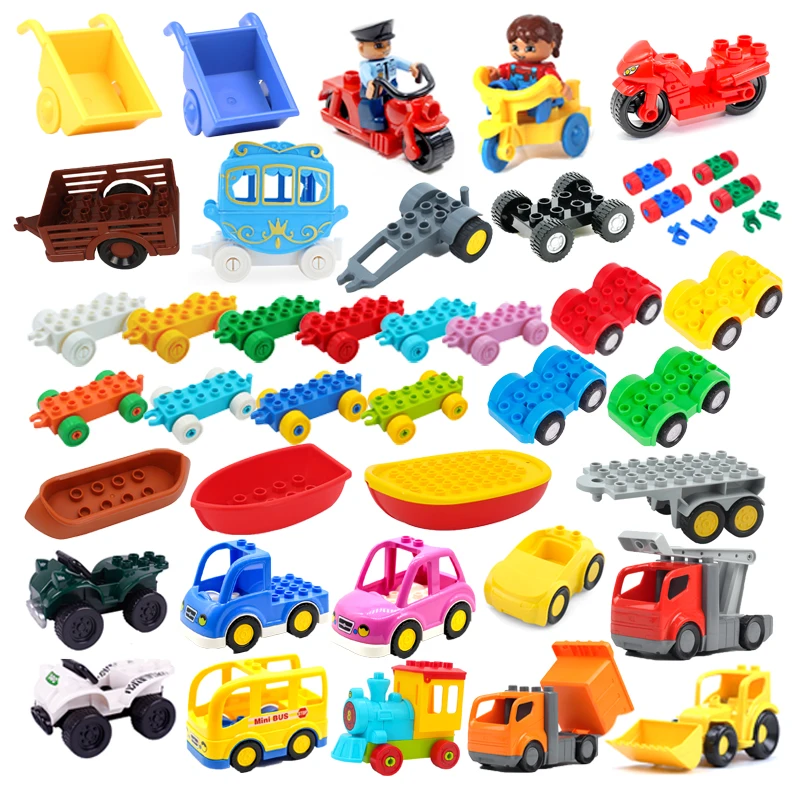 Traffic-Big-Building-Blocks-Vehicle-Accessories-Compatible-Bricks ...