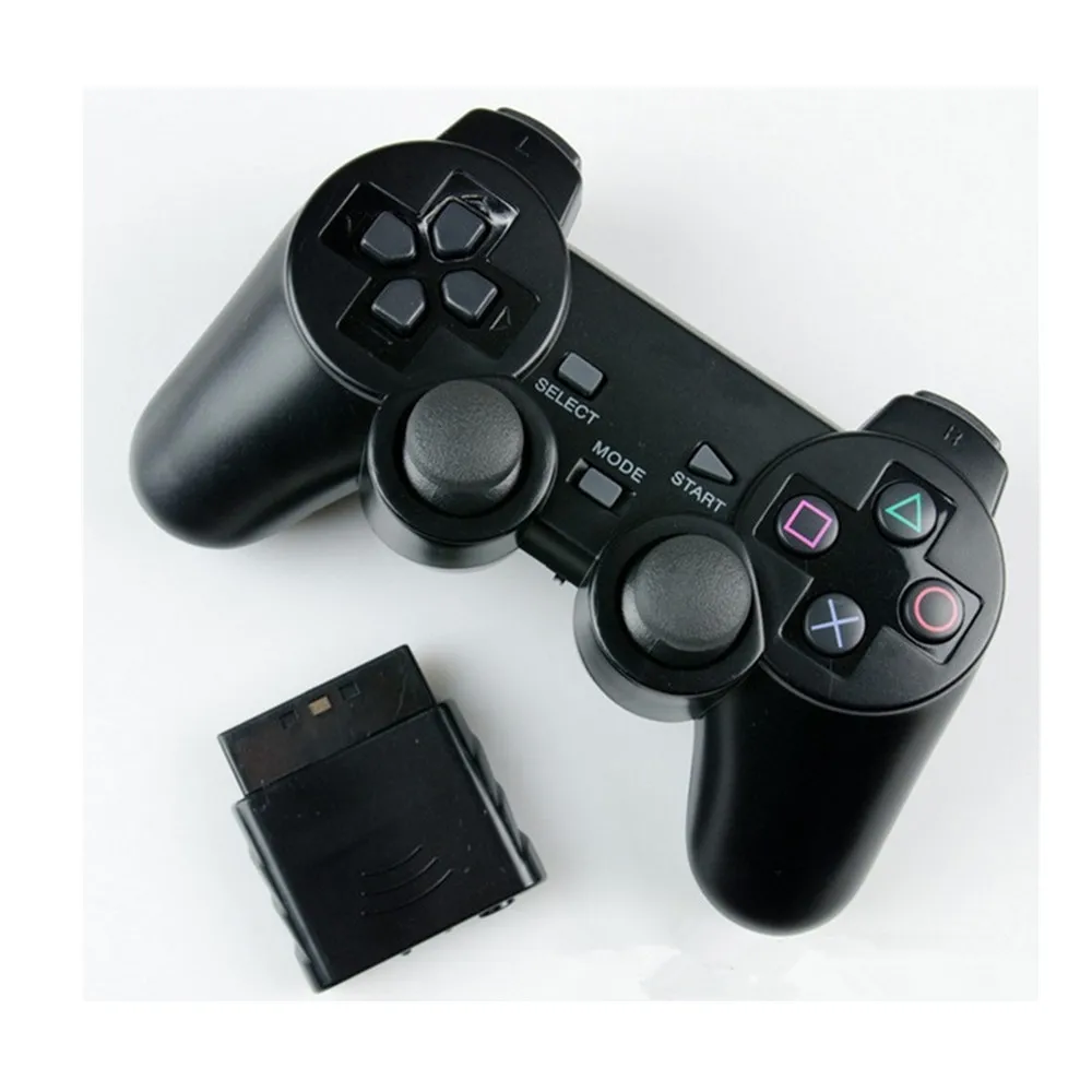 Mando inalámbrico con vibrador para PS2, controlador de juego de 100G ...