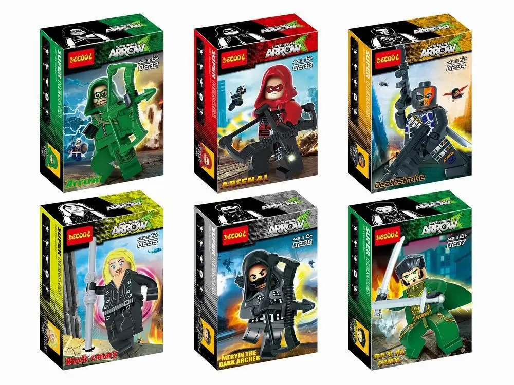 Green Arrow Lego Set