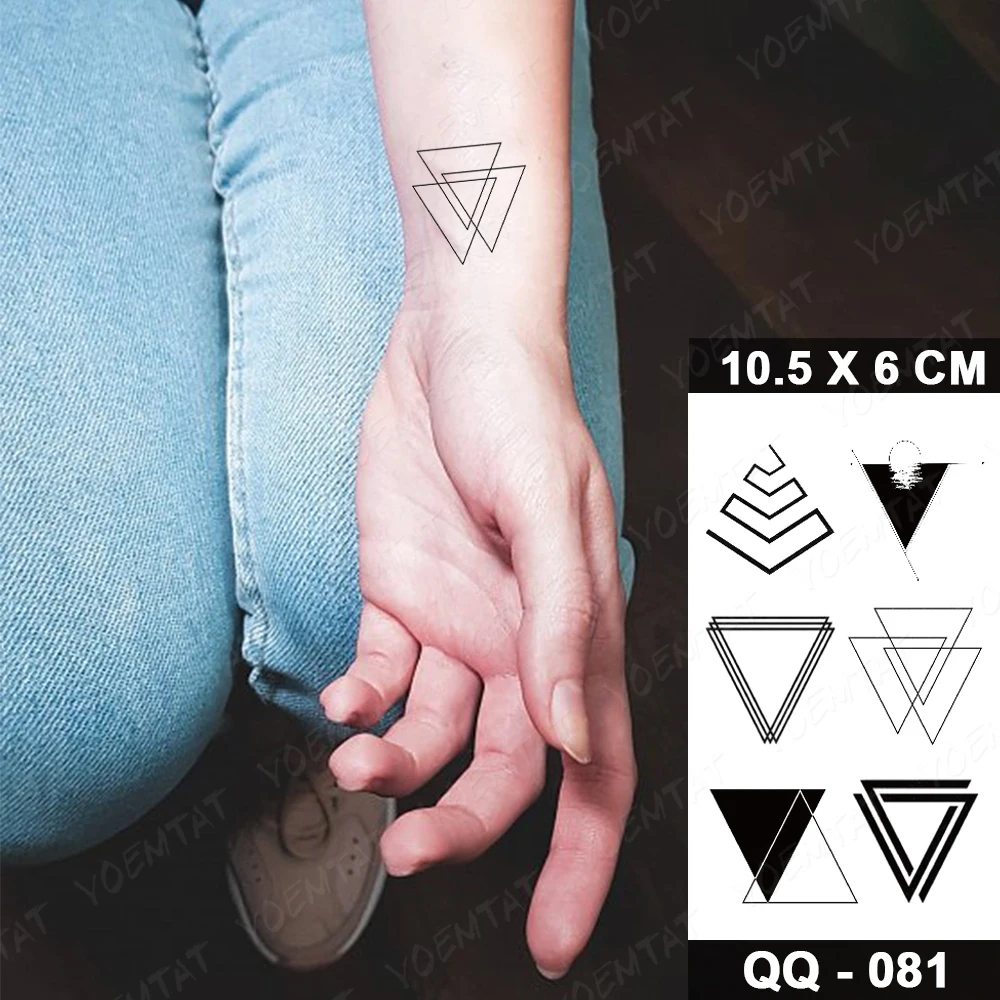 Simple Triangle Tattoo
