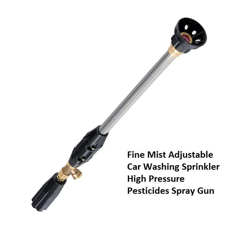2 Types Straight Rod High Pressure Agricultural Sprayer Garden Fruit ...