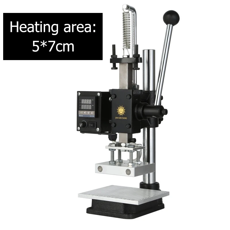 Heat Press Machine Leather Embossing Foil Gold Hot Stamping Machine ...