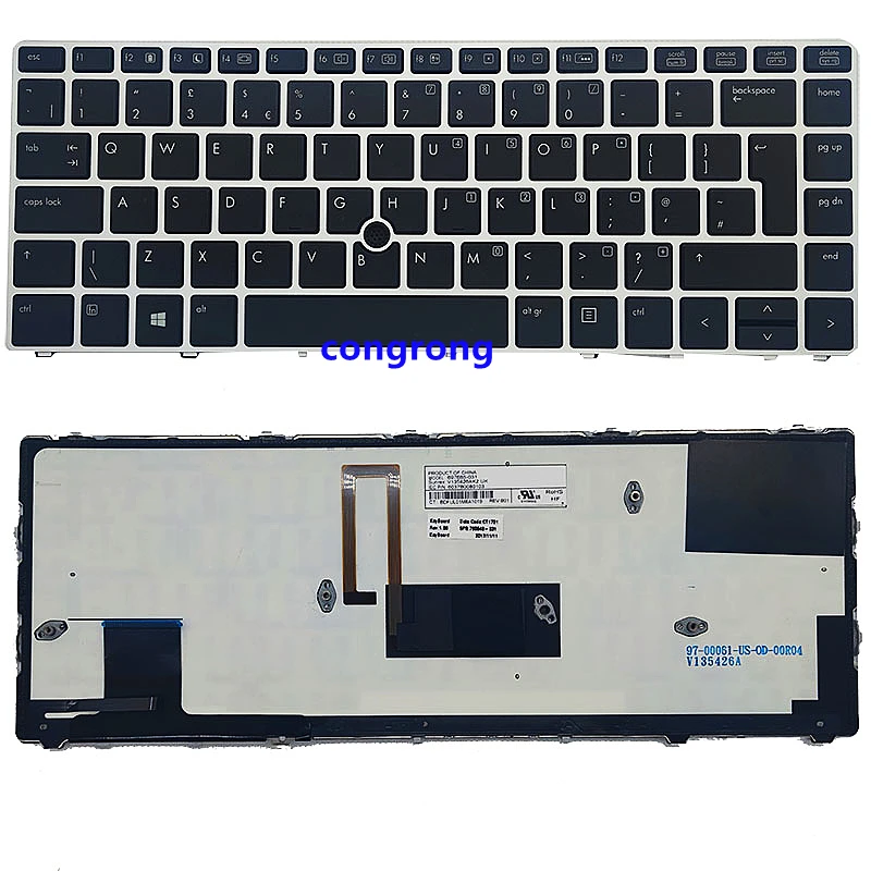 Diseño del Reino Unido para HP Elitebook Folio 9470M 9470 9480M ...
