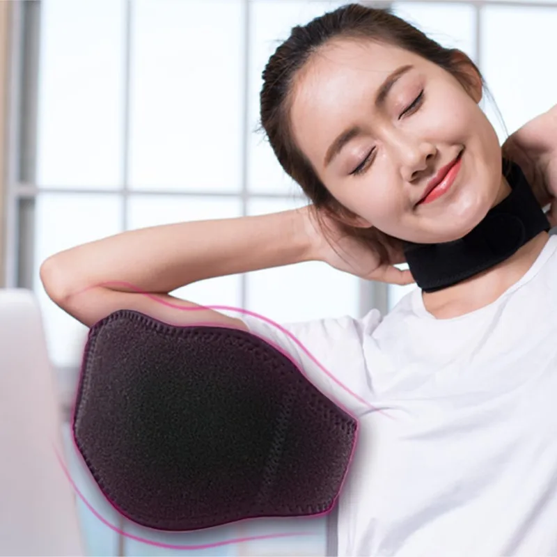 Cervical-neck-brace-with-hot-compress-spontaneous-heat-warm-home ...