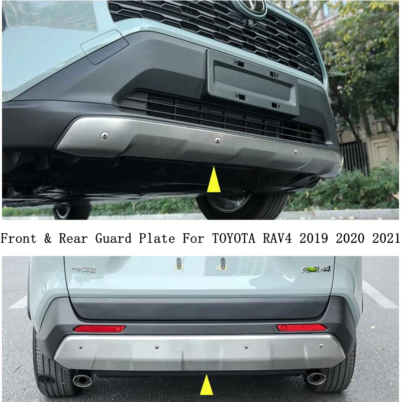 For TOYOTA RAV4 2019 2020 2021 2022 Front & Rear Bumper Diffuser ...