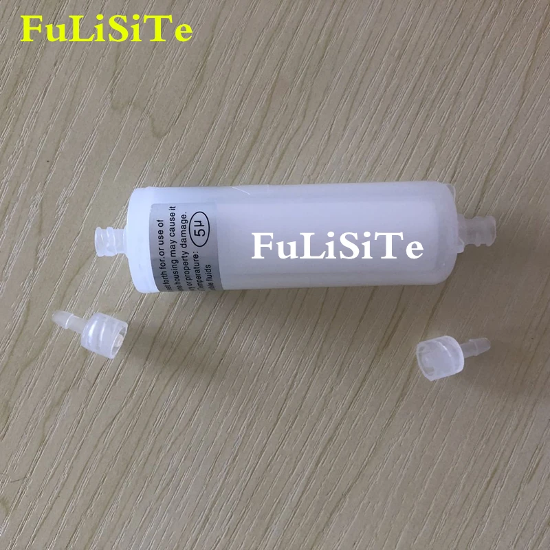 에코 솔벤트 프린터 용 긴 잉크 필터 5 미크론 대량 잉크 시스템 잉크 필터 잉크 댐퍼 액체 필터 2 개프린터 부품