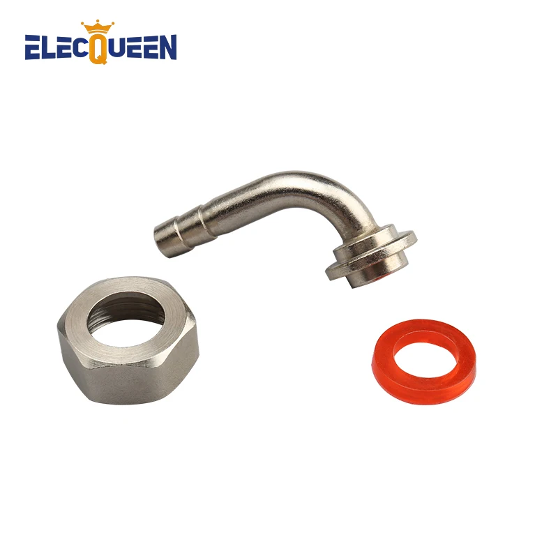 Draft Beer Faucet Connectors- 90° Tailpiece Elbow + Hex Nut + Washer ...