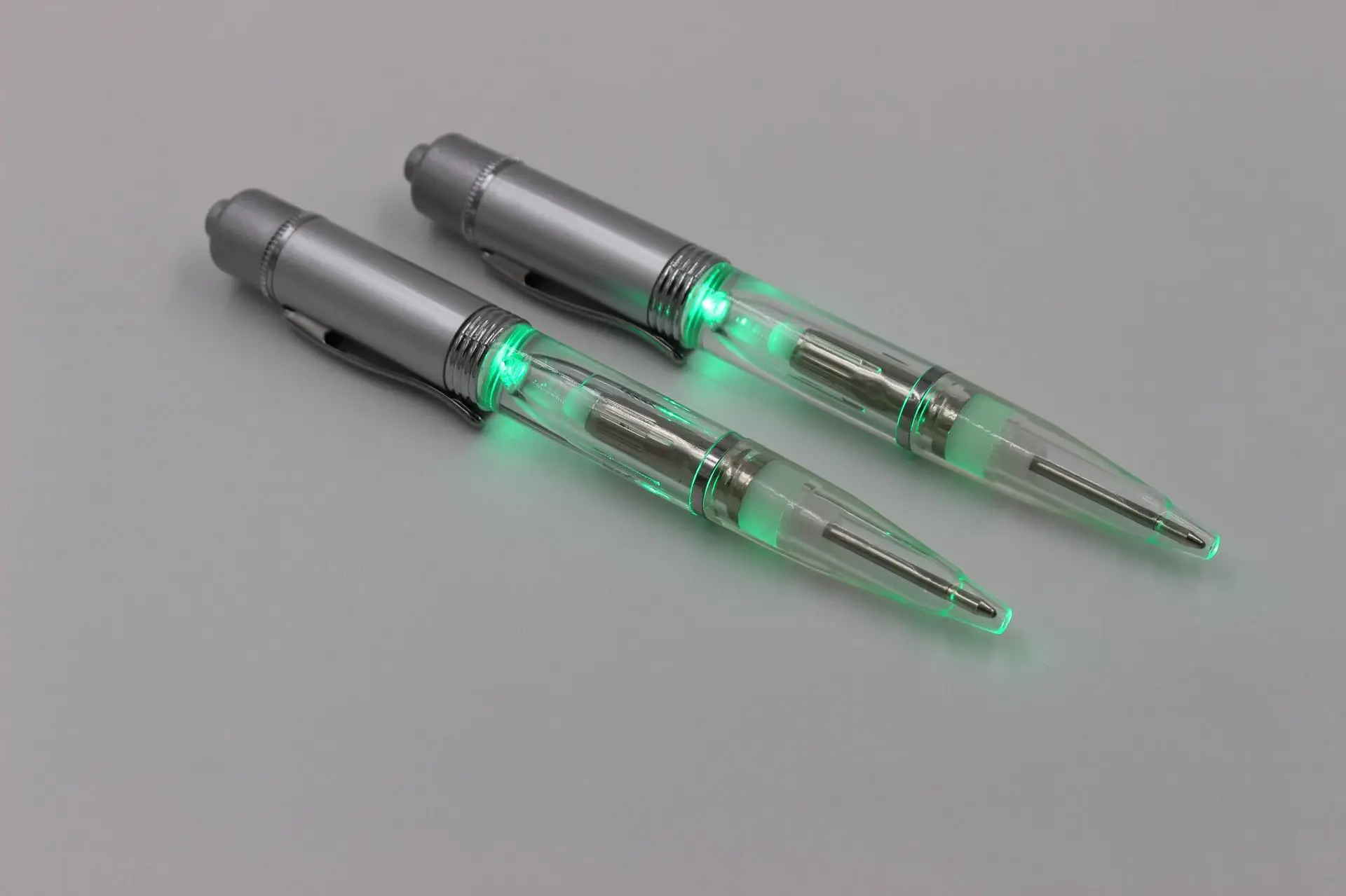 Stylo,Mini stylo lumineux en métal personnalisé,stylo à bille ...