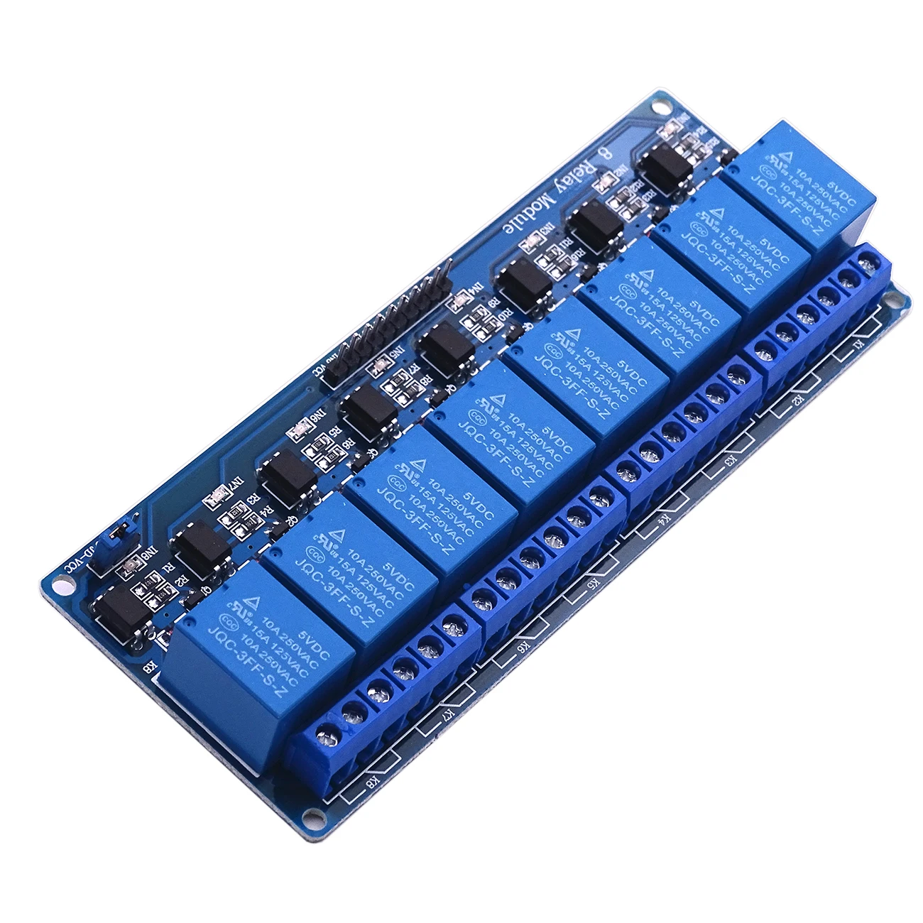 Generic 5v / 12v / 24v Low-level Trigger Isolation And Protection 8-channel With Optocoupler ...