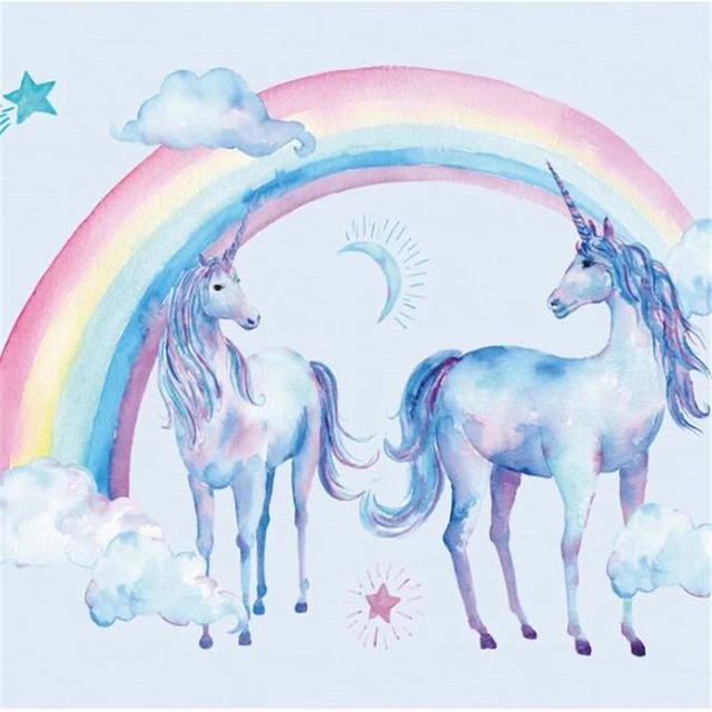 Rainbow Unicorns Wallpaper