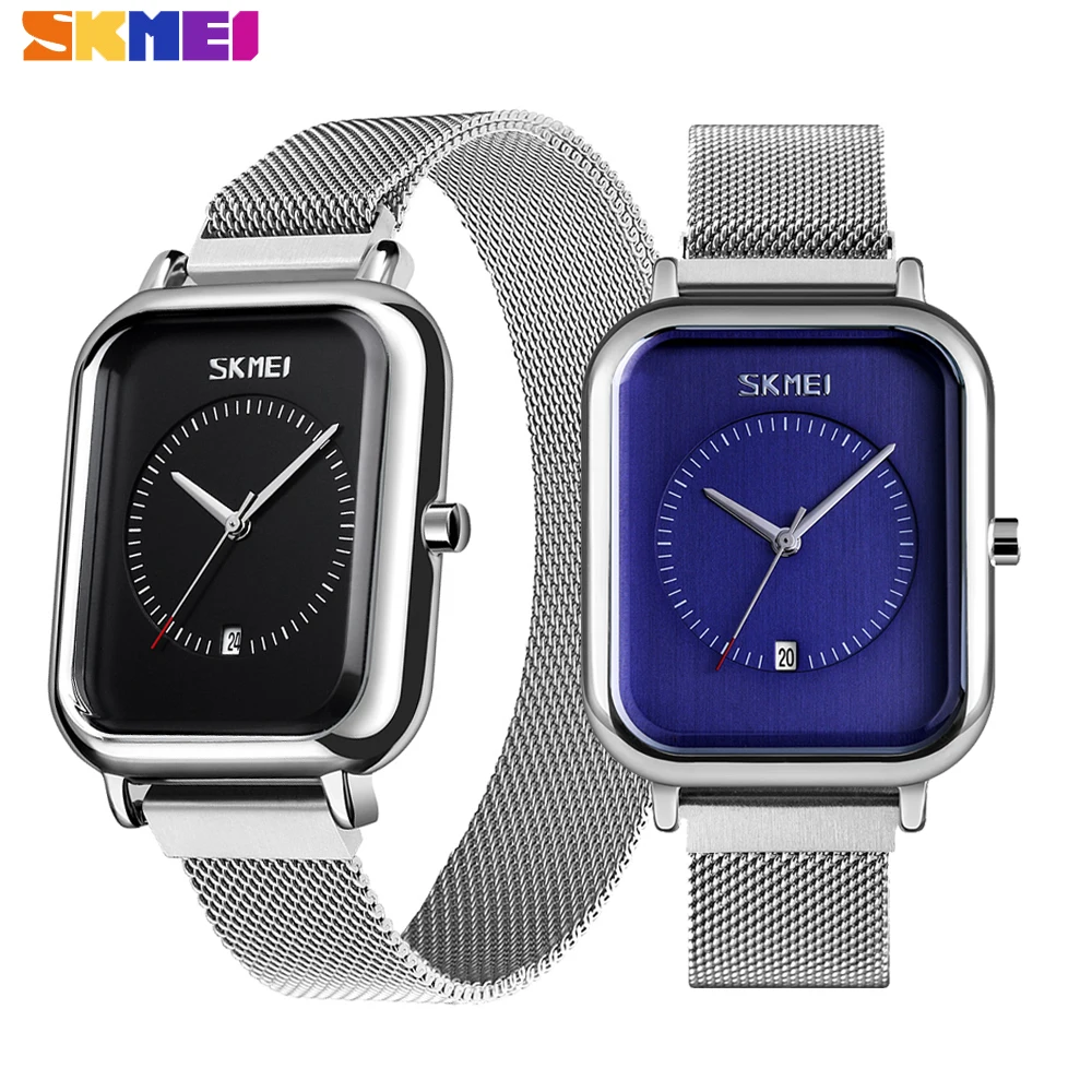 Skmei Watches Women Brand Luxury Mesh Belt Quartz Watch Steel Quartz ...