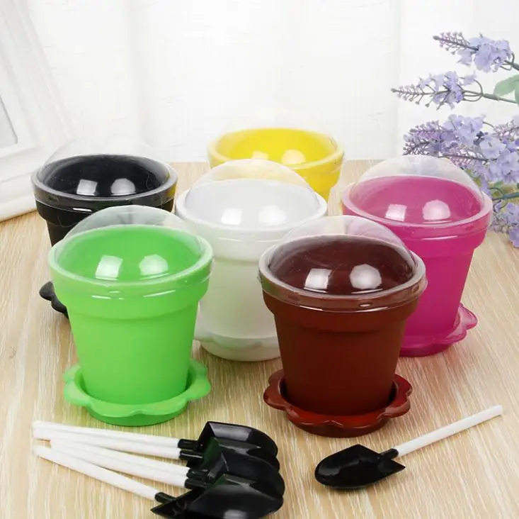 Potted-Plant-Cake-Cup-Flowerpot-Mousse-Ice-Cream-Potting-Cups-With ...