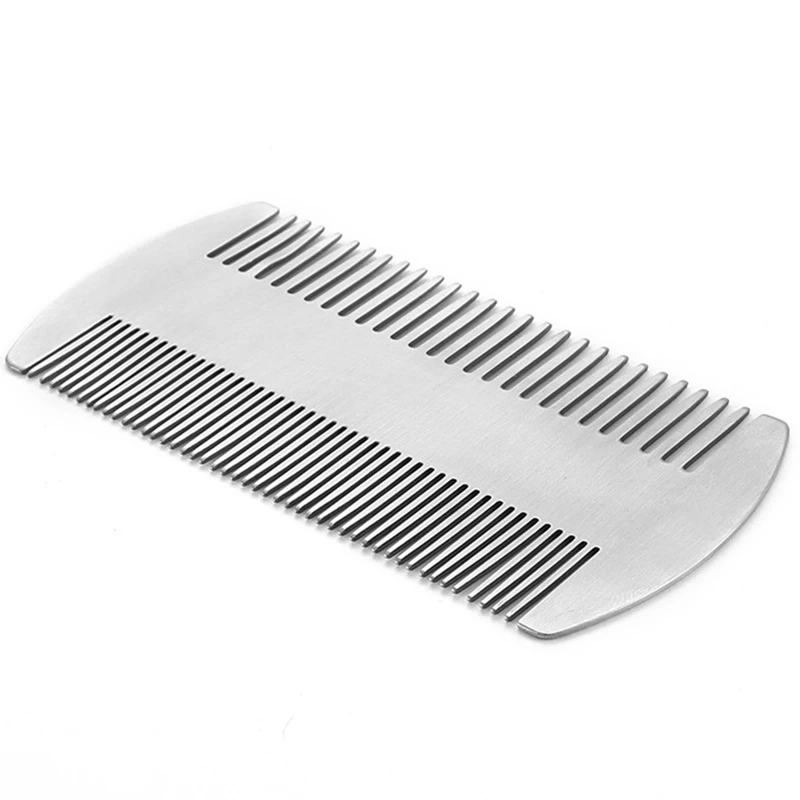 Top Deals Dual Action Stainless Steel Edc Credit Card Size Comb Wallet ...