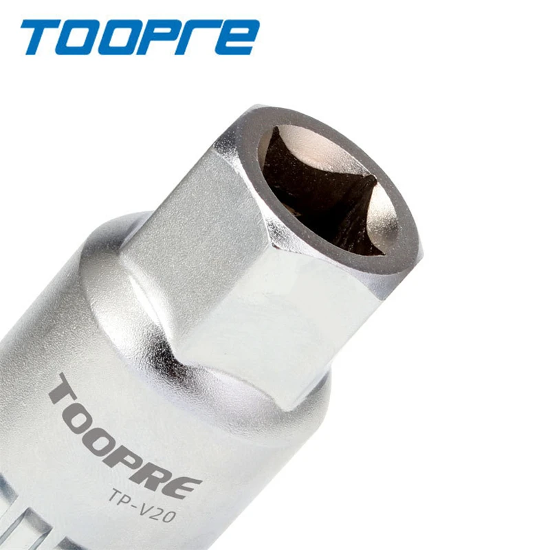 TOOPRE Bicycle 137g Silver Square Hole/Spline BB Tools 20CR Steel Iamok ...