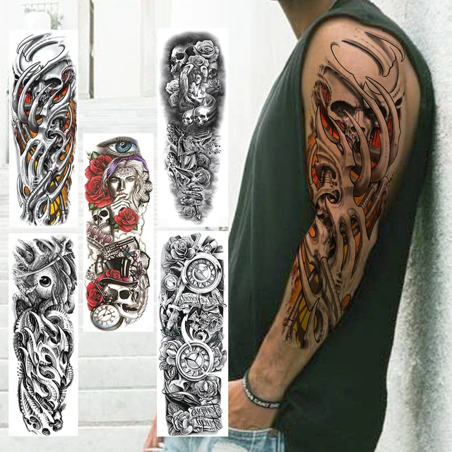 Realistic Machine Tattoos