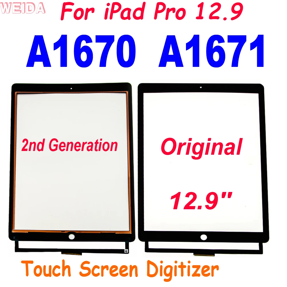 Original 12.9'' Touch Screen For iPad Pro 12.9 the 2nd Generation A1670 ...