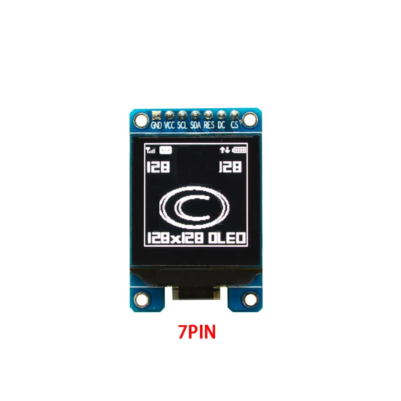 1.12 Inch OLED Module Resolution 128*128P OLED Display Module SH1107 ...