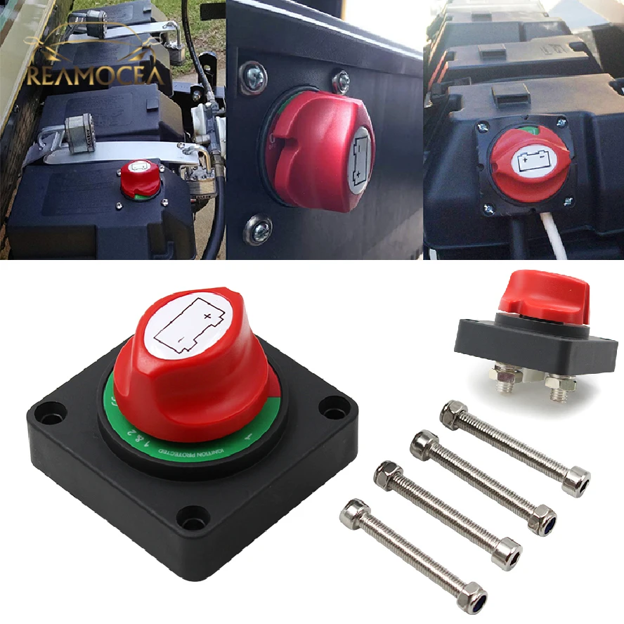 Reamocea-12V-48V-Battery-Selector-Switch-300A-Isolator-Main-Switch-2 ...