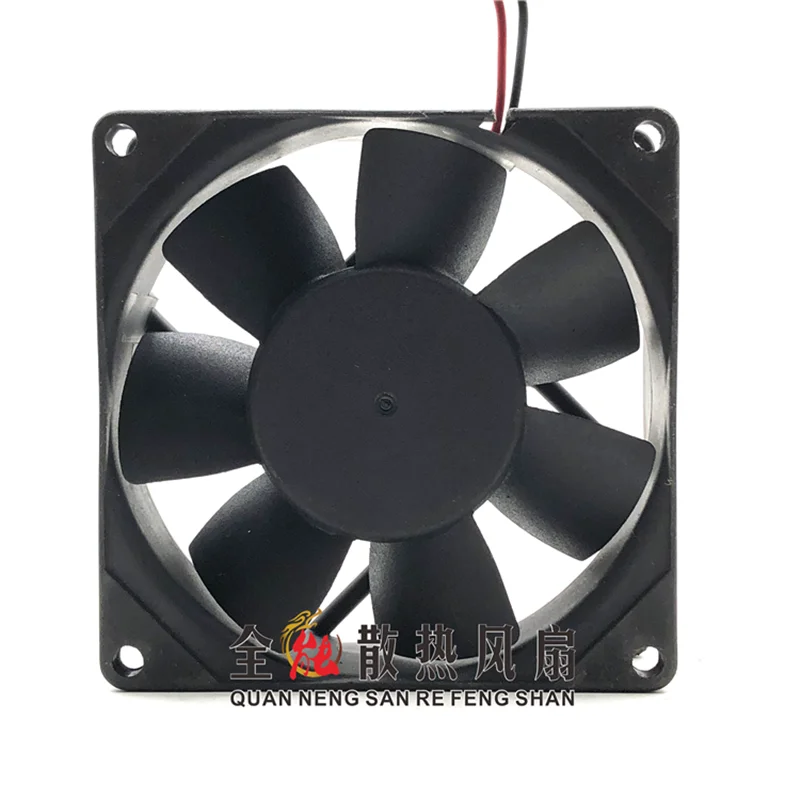 original KD1208PTB1-6A 8025 8CM chassis fan 12V 2.6W double ball ...