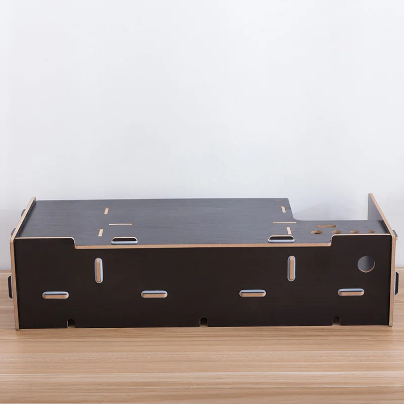 Multi-Function Desktop Monitor Stand Computer Screen Riser Wood Shelf ...