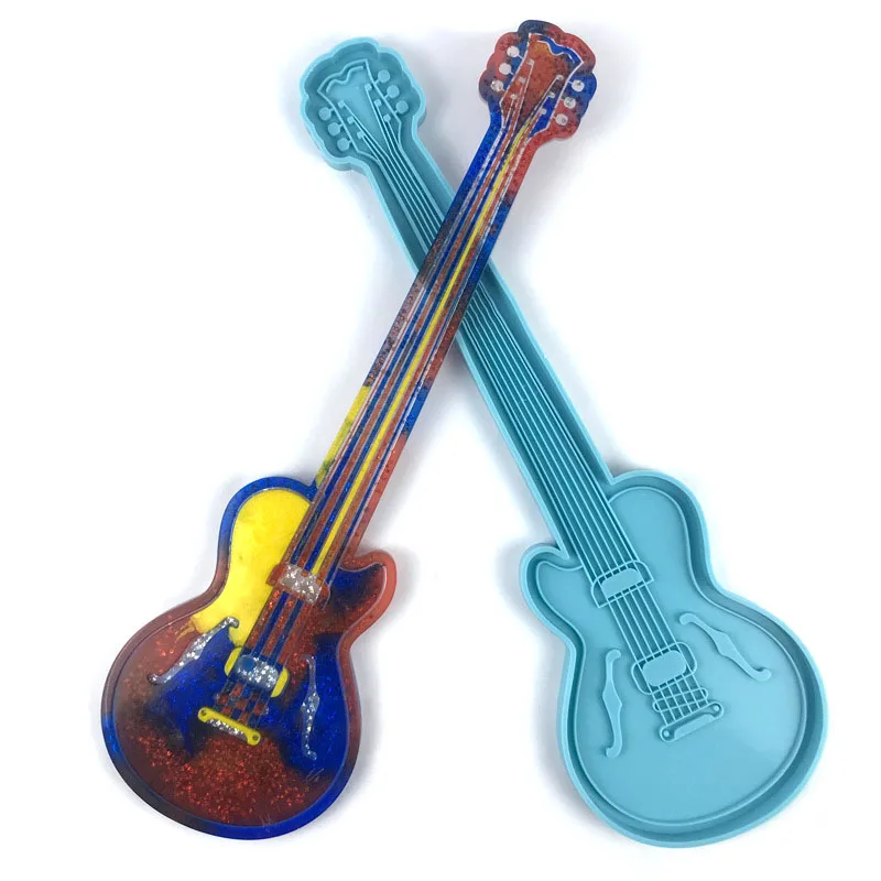 Large-Size-Electric-Guitar-Resin-Molds-Bass-Silicone-Mold-for-Epoxy ...
