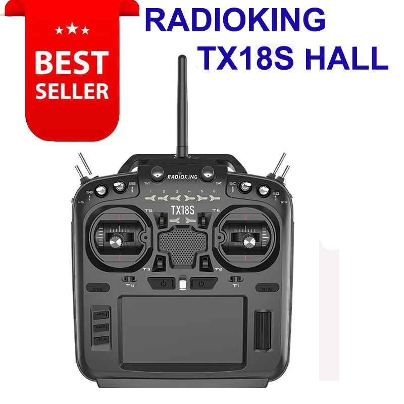 Radioking Tx18s Opentx Radio Transmitter Hall Sensor Gimbals Remote ...