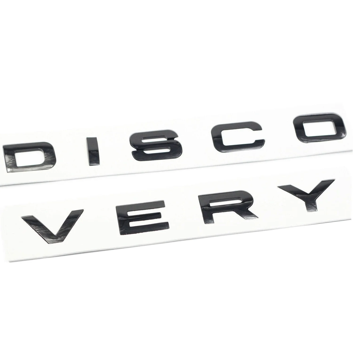 3D Letter DISCOVERY Car Rear Front Badge Emblem Decal Sticker for Land ...