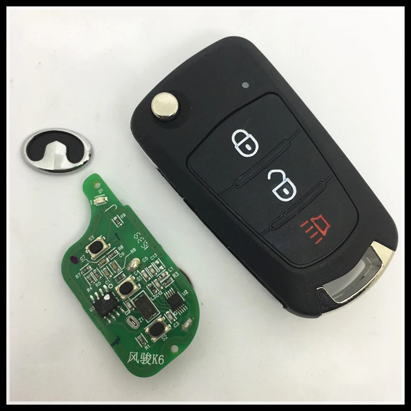 Original Flip Remote Key FOB For GREAT WALL GWM WINGLE 5 WINGLE 6 STEED ...