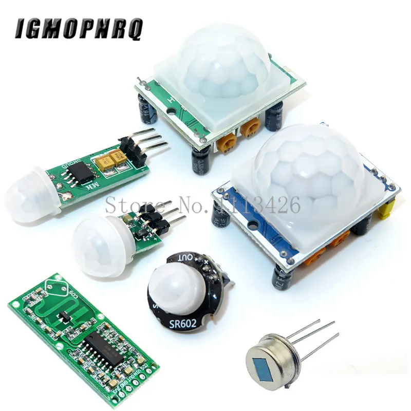 HC SR501 módulo Detector de movimiento para arduino, Sensor infrarrojo ...