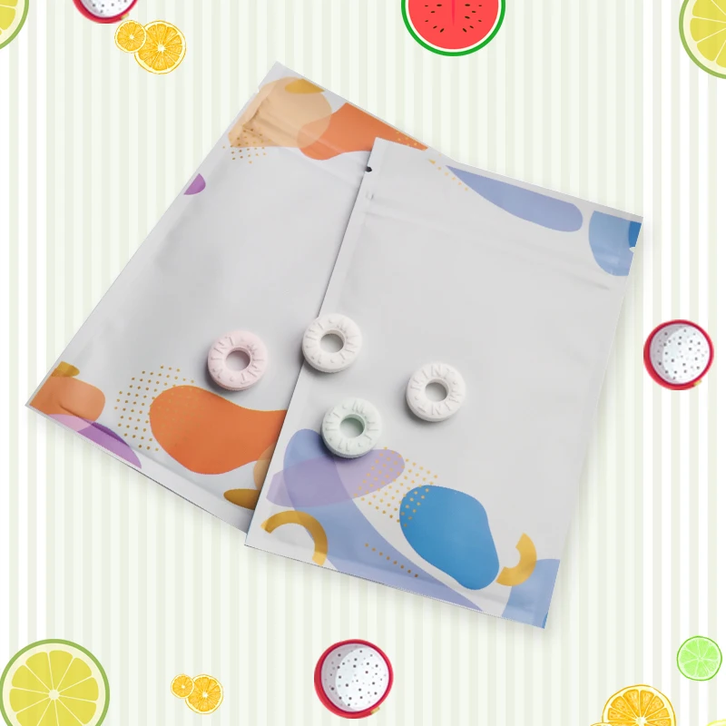 100 Stks/partij Aluminiumfolie Zip Lock Zak Koffieboon Verpakking Zak ...